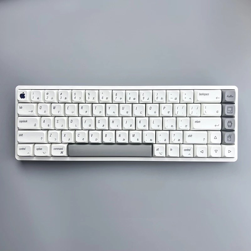 124 Keys/set MAC Style Keycaps PBT Dye Sublimation Key Caps XDA Profile ...