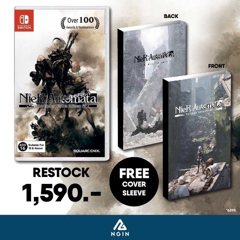 Nier Automata The End of YoRHa Edition Nintendo Switch - moni_gamestore ...