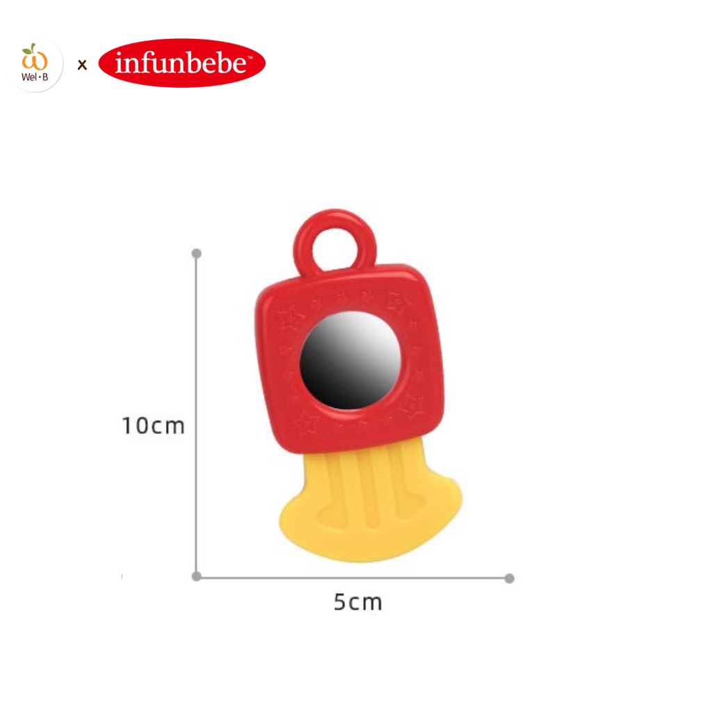 Wel-B x Infunbebe 1st Teething Keys (ยางกัด พวงกุญแจ) - ของเล่น ของเล่น ...