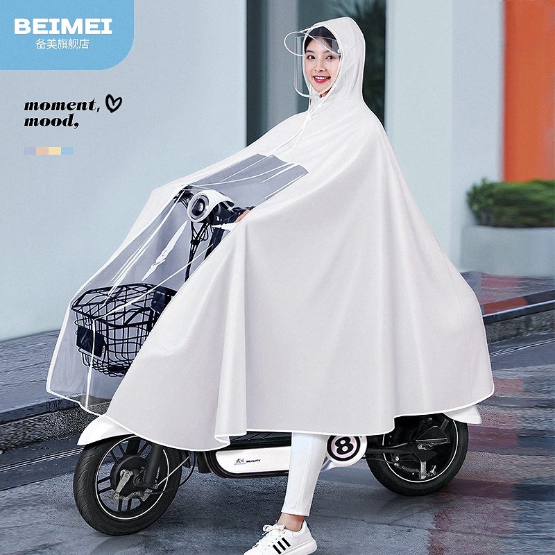 Raincoat Electric Battery Motorcycle Men's and Women's for Single Use ...