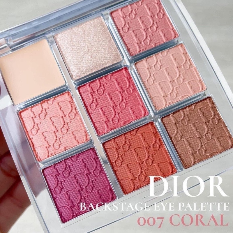 Dior Backstage Eye Palette - 007 Coral Neutrals | Shopee Thailand