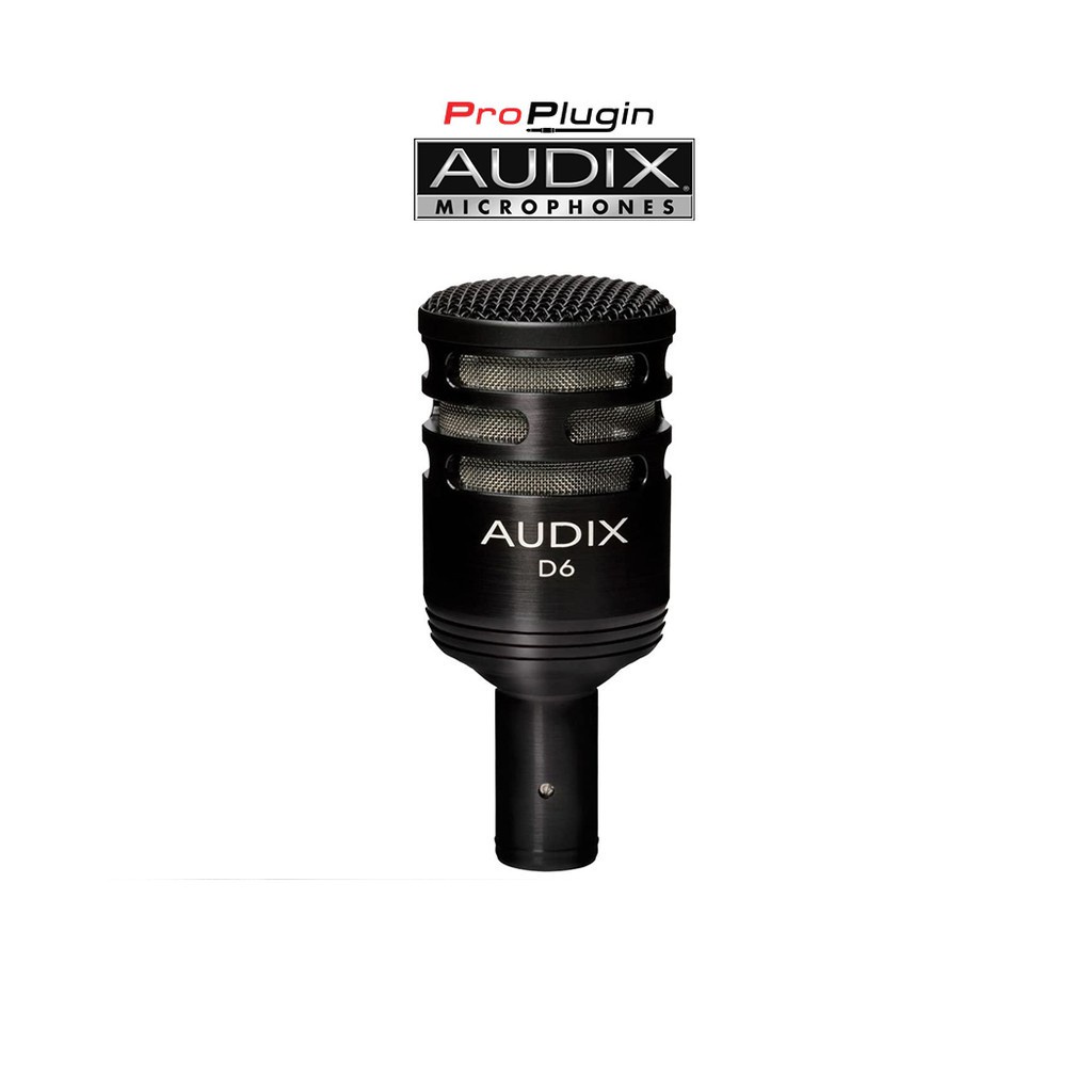 AUDIX D6 Kick Drum Microphone ไมโครโฟนสำหรับจ่อกระเดื่องกลอง (ProPlugin) ยังไม่มีคะแนน | Shopee ...