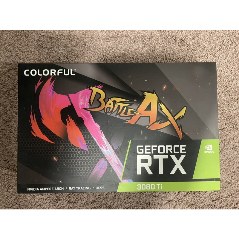 3080ti Colorful Battle-AX สภาพใหม่ อุปกรณ์ครบ ราคา 18000 ...