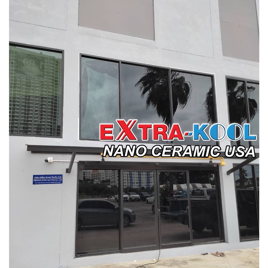 ฟิล์มกันร้อนบ้านคอนโดอาคารพร้อมติดตั้ง EXTRA-KOOL GOLD CARBON CERAMIC FILM - maple032 - ThaiPick