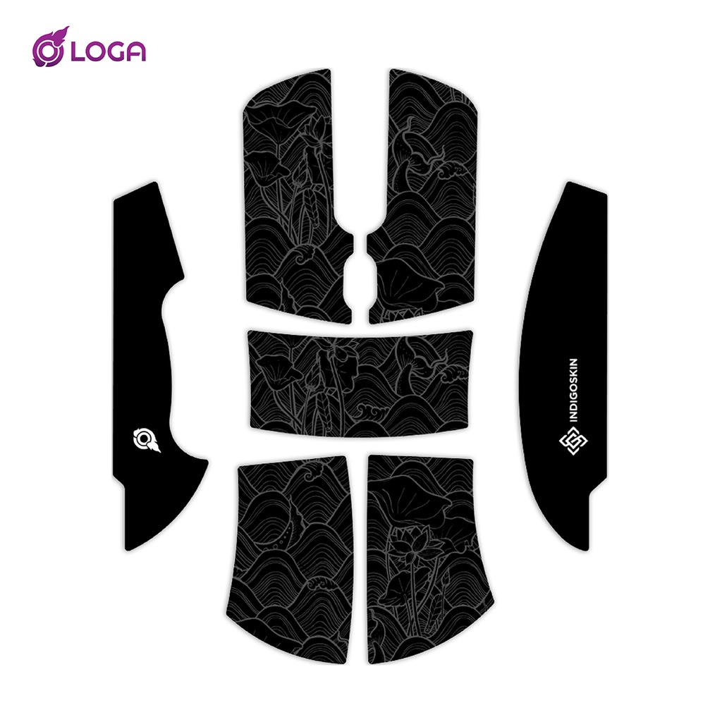 LOGA Premium mouse skins (Grip tapes) : Indigoskin edition | Shopee ...