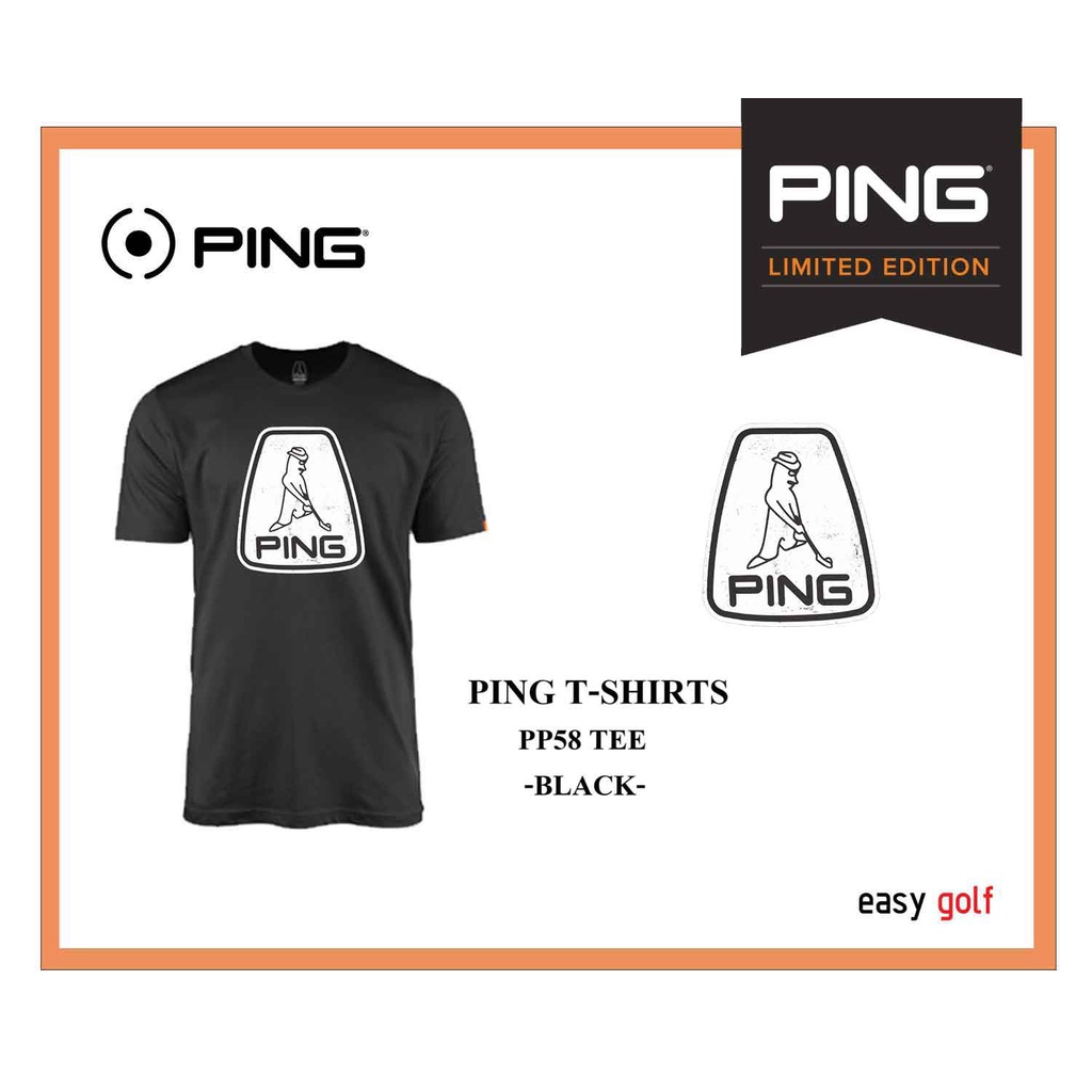 PING T-SHIRTS PP58 TEE LIMITED EDITION PING T-SHIRTS MEN'S เสื้อยืด ...