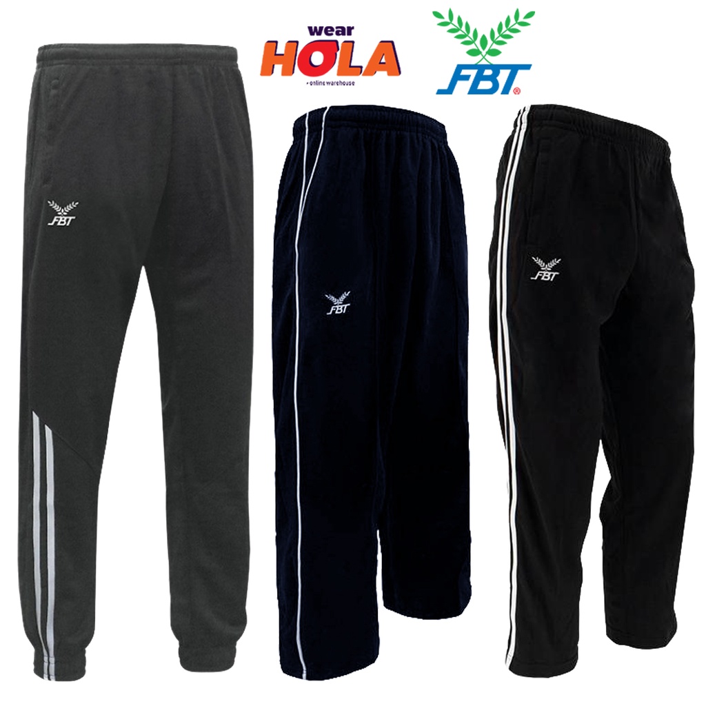 กางเกงวอร์มตัดต่อ FBT ขาจั๊ม ขาปล่อย เอวยางยืด มีเชือกผูกเอว รหัส 22722 ...