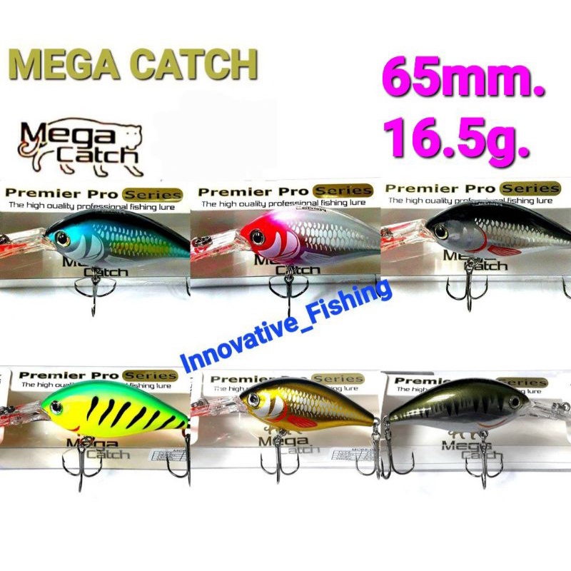 เหยื่อปลอมตกปลา ค่าย Mega catch ขนาด 65mm.16.5g. - nuek_fishing - ThaiPick