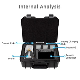Storage Carrying Case For Mavic Air 2S Smart Controller Drone Box HardShell Suitcase For DJI ...