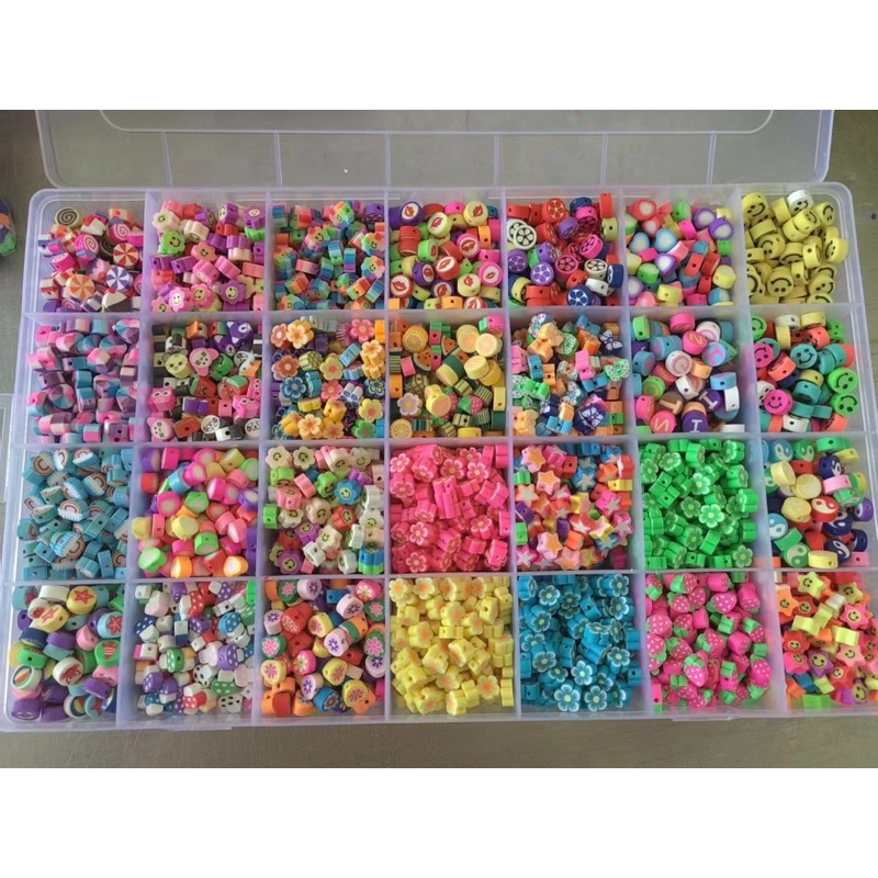 ดินโพลิเมอร์มีหลายแบบหลักหลายให้เลือก50ชิ้น25บาท Shopee Thailand