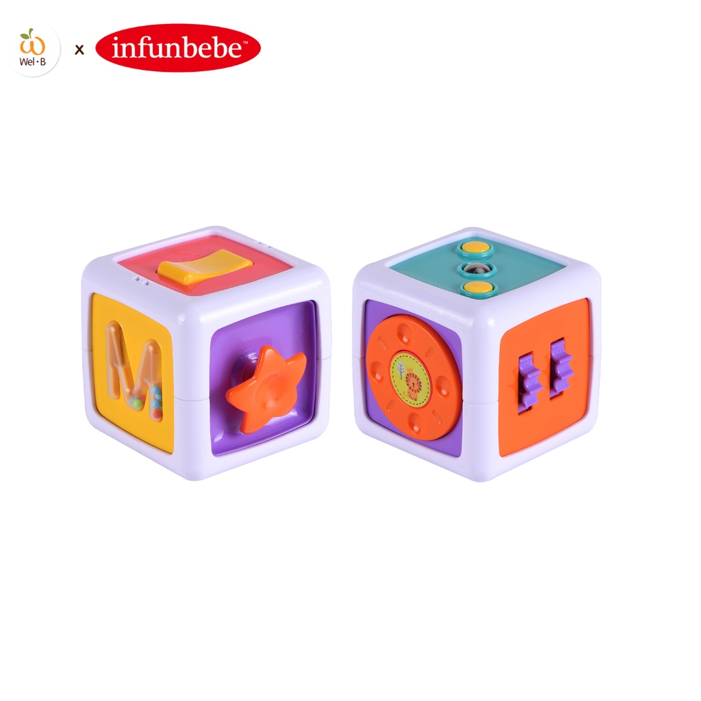 Wel-B x Infunbebe Mini cube (กล่องกิจกรรมของเล่นเด็ก) - ของเล่น ของเล่น ...