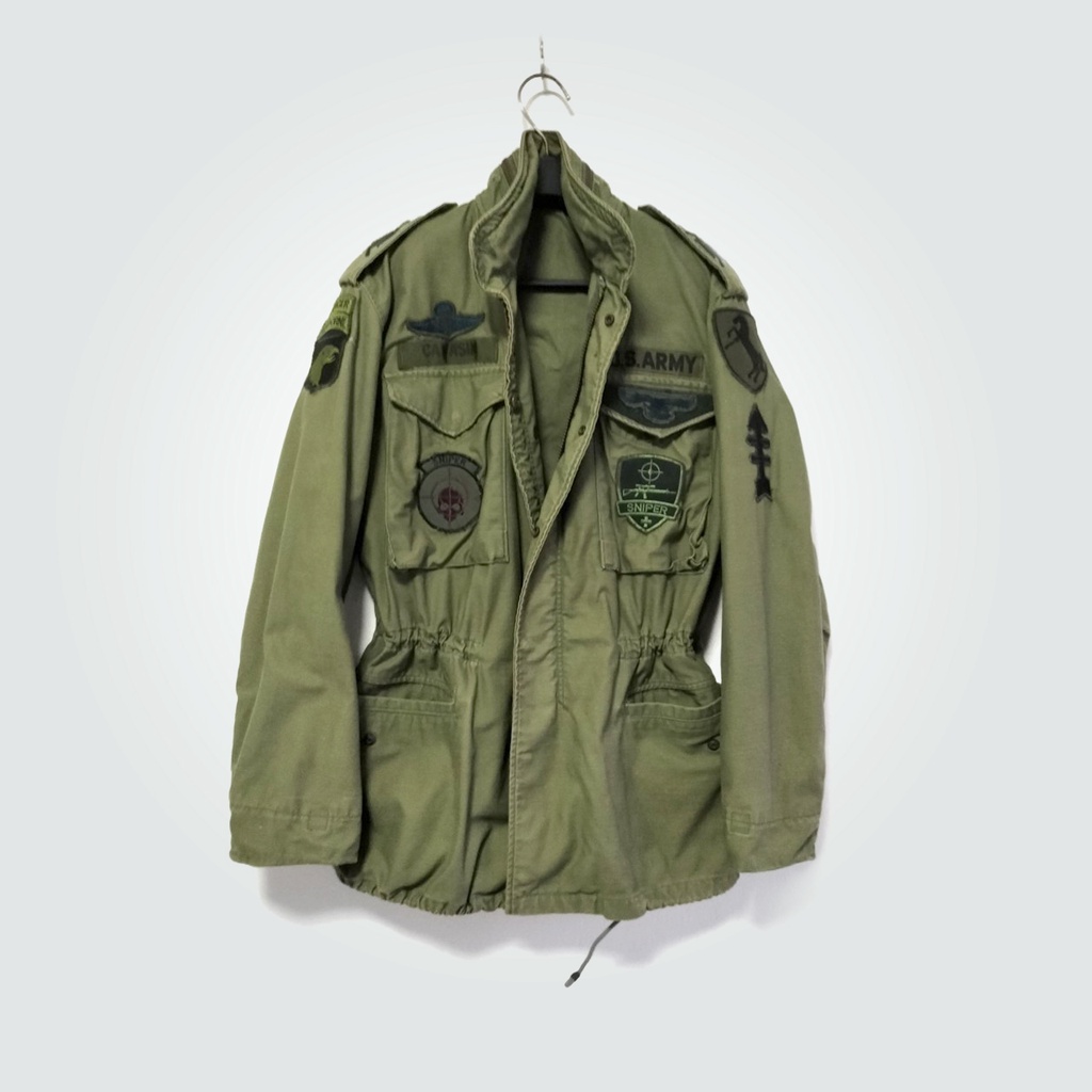 M65 Field Jacket เสื้อทหาร กองทัพ M65 OG USA (003) - num137910 - ThaiPick