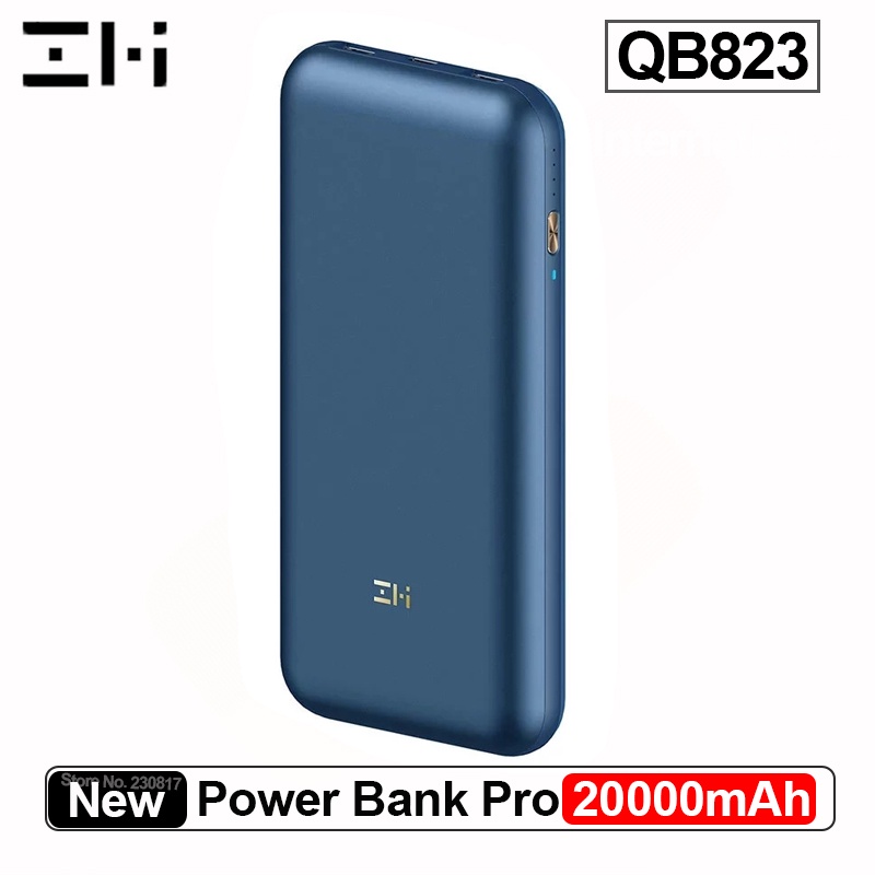 ZMI Powerbank PRO 20000mAh Fast Charge No.10 Pro QB823 65W Portable ...