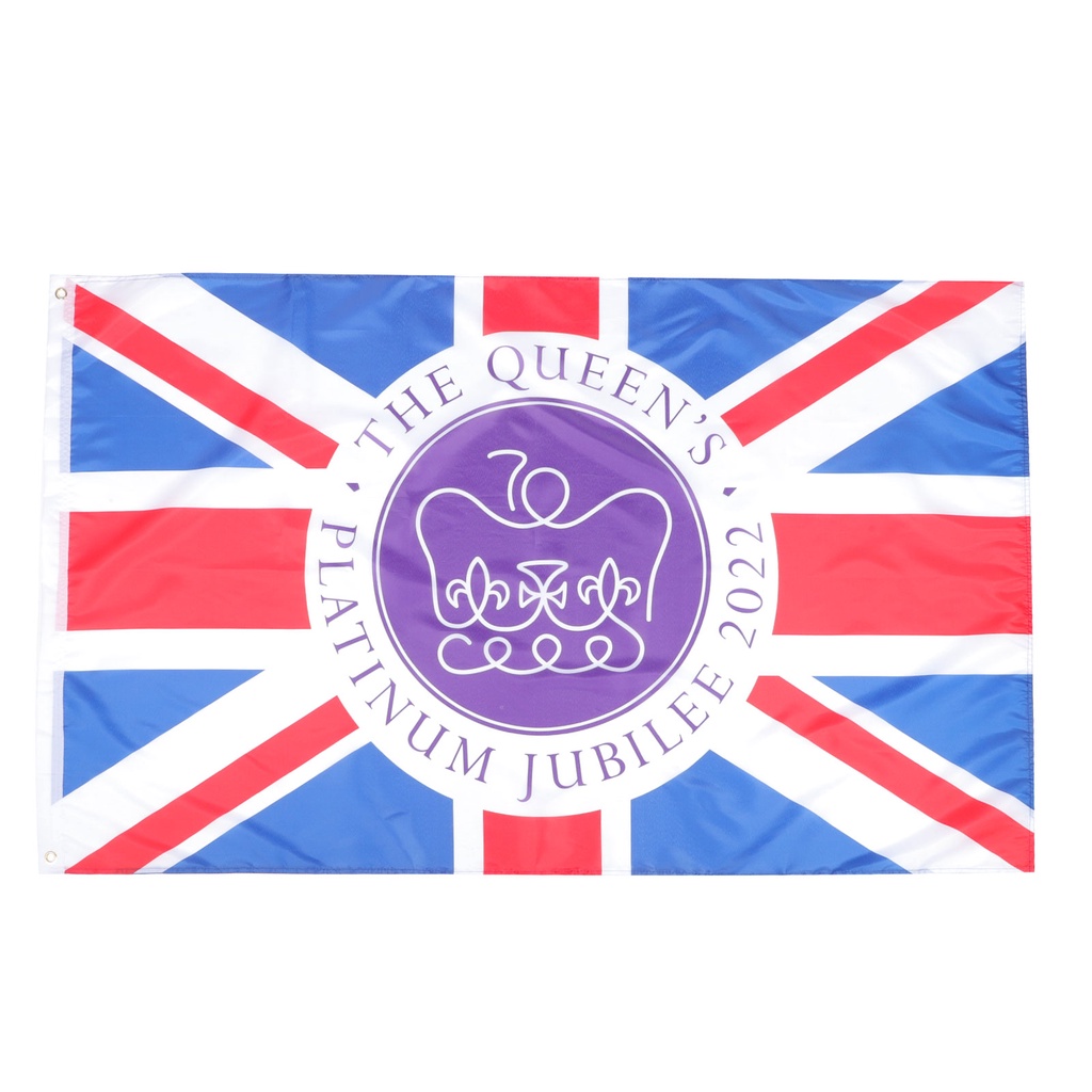 ♥ United Kingdom UK Flag Elizabeth Ii Flag Queens Platinum Jubilee Flag ...