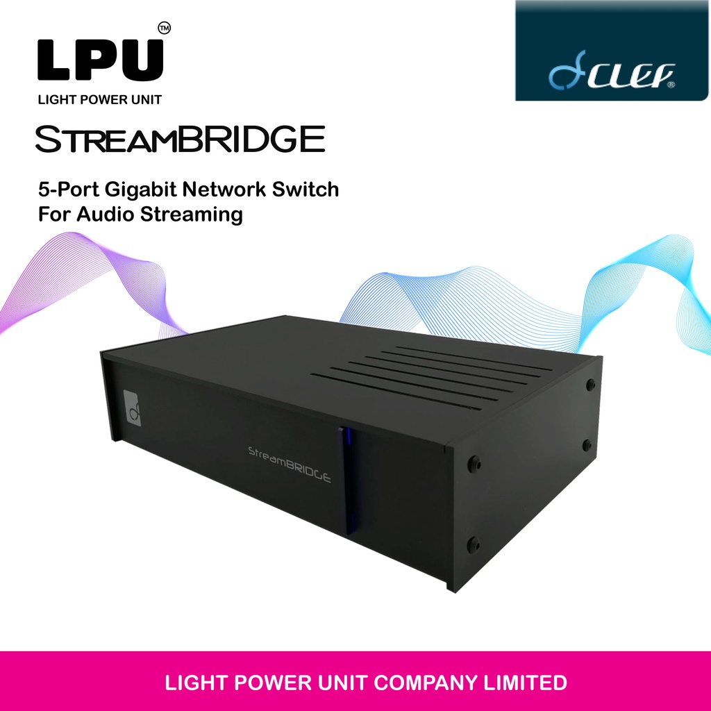 Clef StreamBRIDGE Network Switch สำหรับชุดเตรื่องเสียง - speakerboxthai - ThaiPick