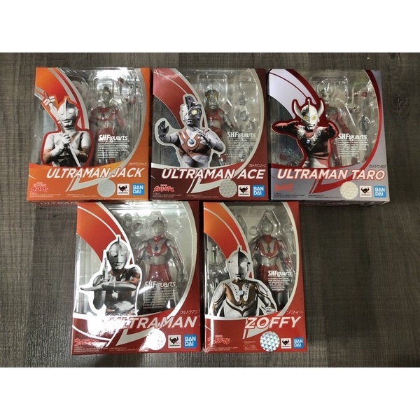 S.H.Figuarts ultraman Jack, Ace, Taro, Zoffy, and Ultraman | Shopee ...