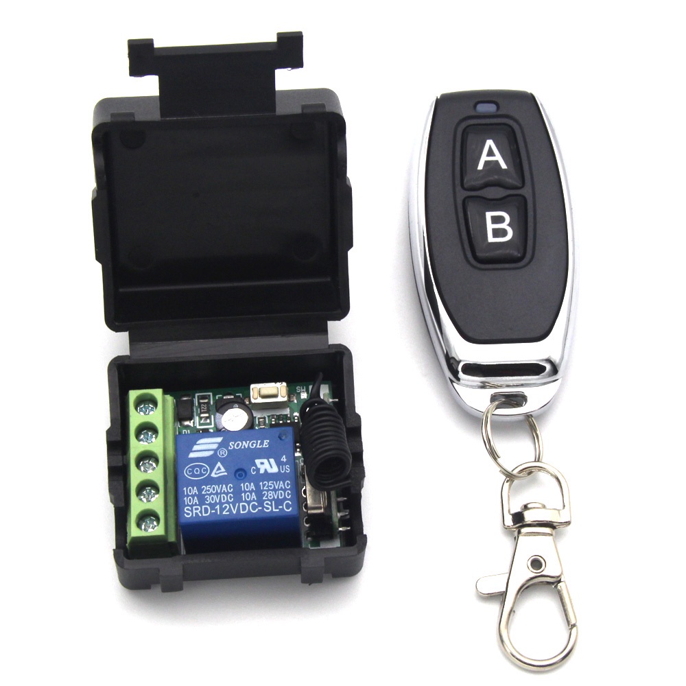 Universal reless Remote Control Switch DC 12V 1CH Relay Receiver Module ... Universal reless Remote Control Switch DC 12V 1CH Relay Receiver Module ...