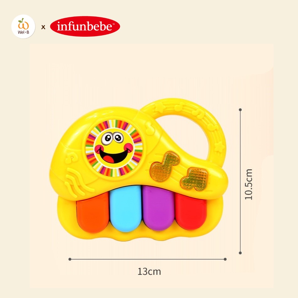Wel-B x Infunbebe Light n Sounds Piano (เปียโนของเล่นเด็ก) - ของเล่น ...