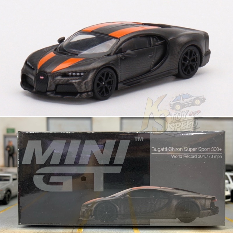 MINI GT Bugatti Chiron Super Sport 300+ World Record 304.773 mph ...