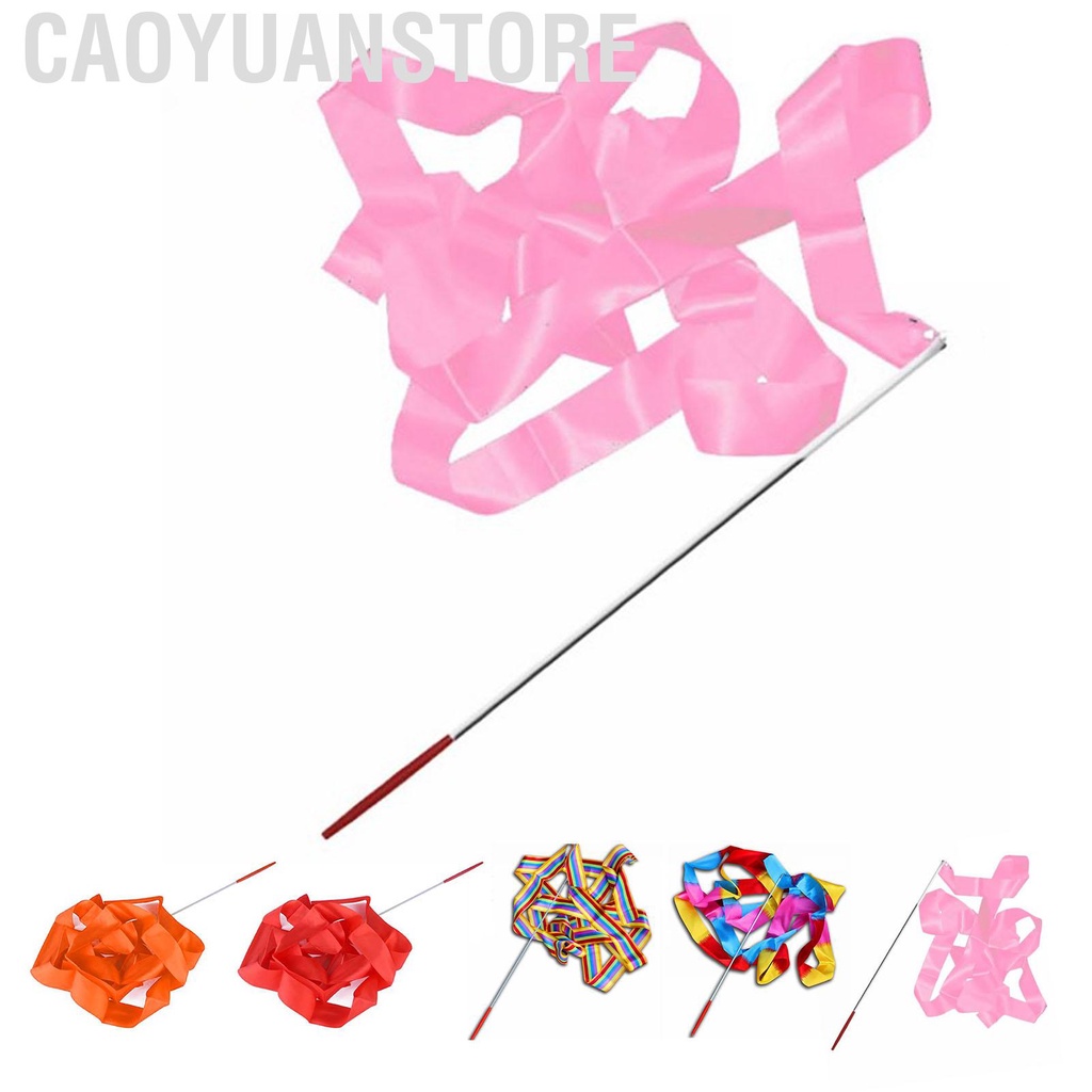 Caoyuanstore 4m/13.12ft Dance Ribbons Gymnastics Ribbon Streamers ...