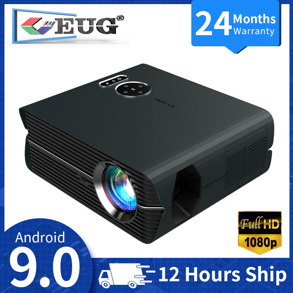 EUG Projector 4K 10000 Lumens Android 9.0 WIFI 1920*1080P Proyector ...