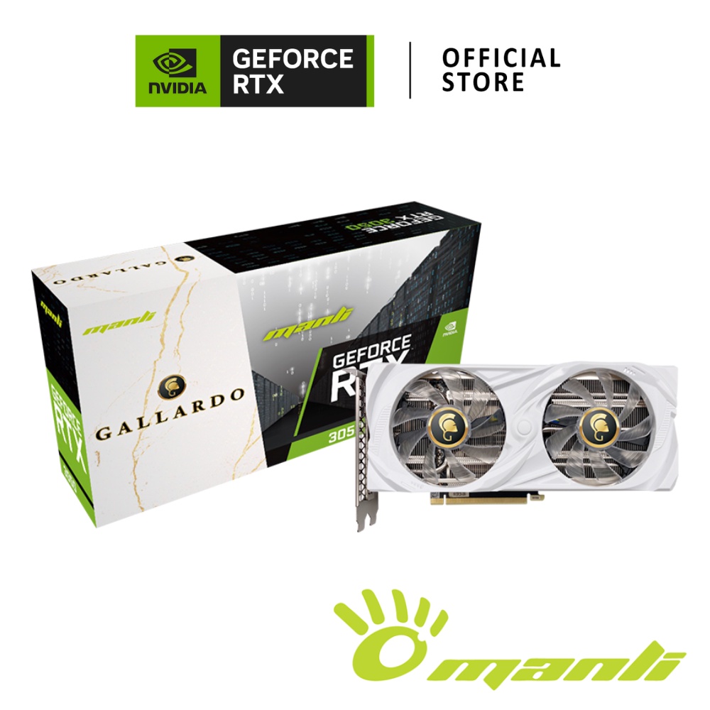 MANLI NVIDIA® GeForce RTX™ 3050 GALLARDO 8GB การ์ดจอ | Shopee Thailand