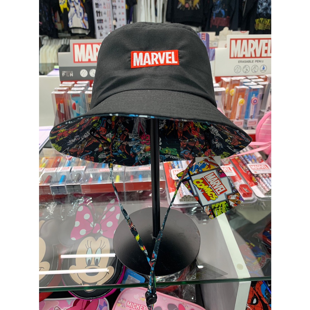 หมวกบักเก็ตมาร์เวล MARVEL-Bucket Hat (กลับใส่ได้ทั้งสองด้าน ...