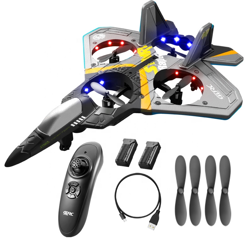B2.4G Radio Gyroscope RC Fighter Jet Gravity Induction Aerobatic ...
