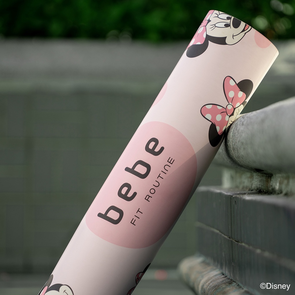 Pre-Order Bebe Fit Routine Yoga Mat Minnie Mouse - bebefitroutineshop ...