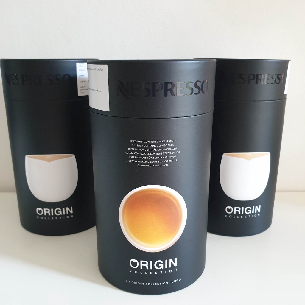 Set 2 ชิ้นSet ถ้วยกาแฟ Origin Lungo Nespresso ของแท้ - okohjank - ThaiPick