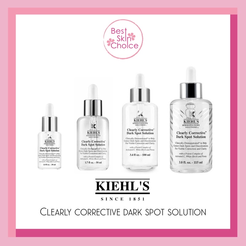 KIEHLS - Clearly Corrective Dark Spot Solution 3050100ml ...