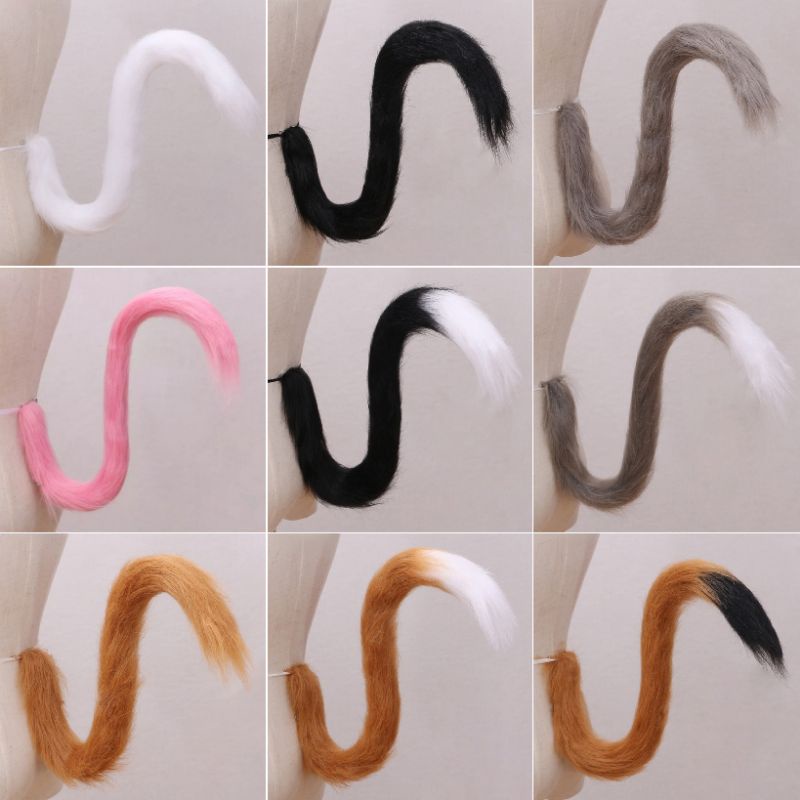 🇹🇭พร้อมส่งจากไทย‼️ หางแมว คอสเพลย์ งอได้ ดัดได้ | Shopee Thailand