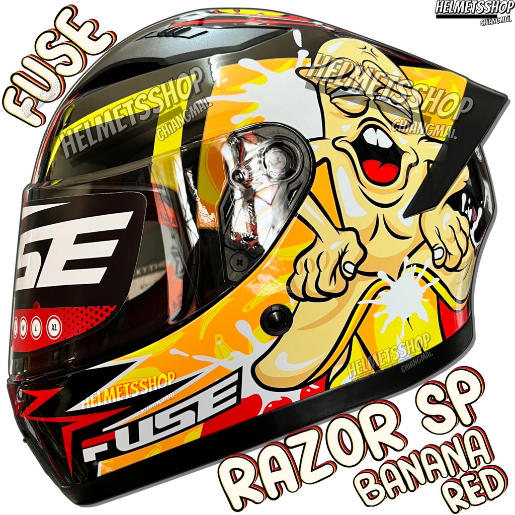 FUSE RAZOR SP BANANA RED | Shopee Thailand