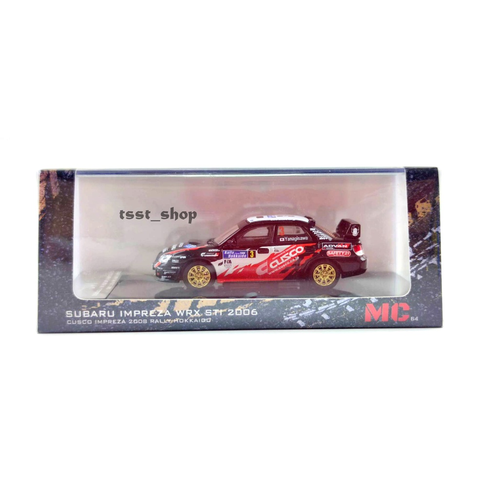 MC64 1/64 Subaru Impreza WRX STi 2006 Cusco 2008 Rally Hokkaido Limited600pcs | Shopee Thailand