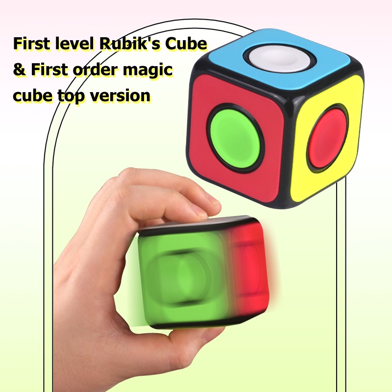 Qiyi 1 Rubik's Cube บทนำ1x1 Gyro Rubik Cube KIDS Toy | Shopee Thailand