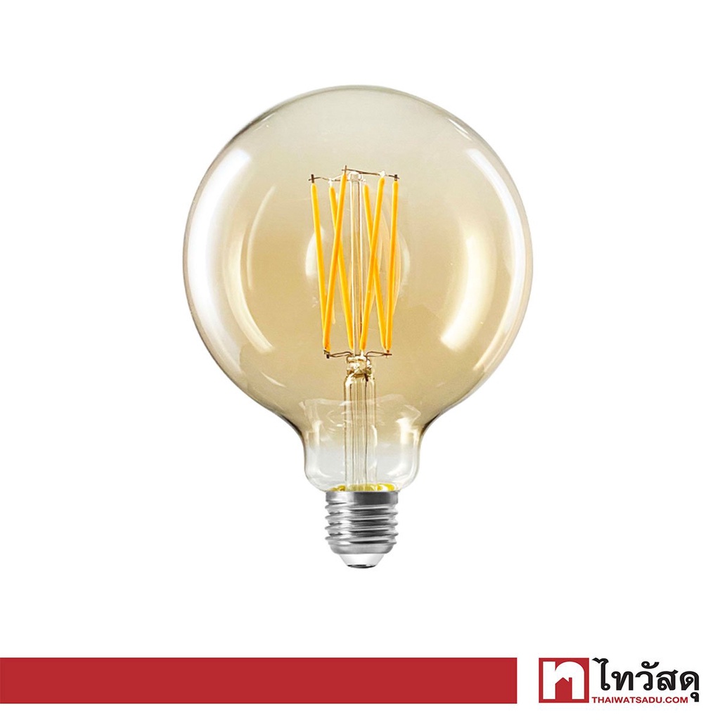 LUZINO หลอดวินเทจ LED 4 วัตต์ Warm White รุ่น FB004ID-1-G125 กระจกสีชา ...