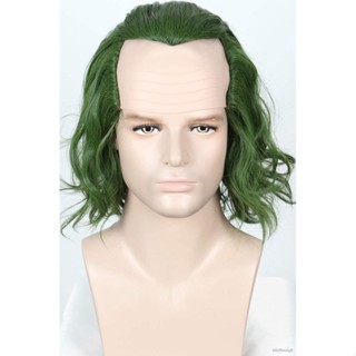ผมปลอม Hair Cosplay Wig Arthur Fleck Wig Curly Green Synthetic Hair ...