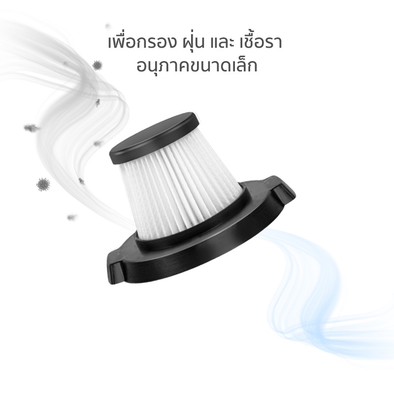 Simplus 12000 Pa Xclx002 องค์ประกอบตัวกรองของเครื่องดูดฝุ่นได้รับการ