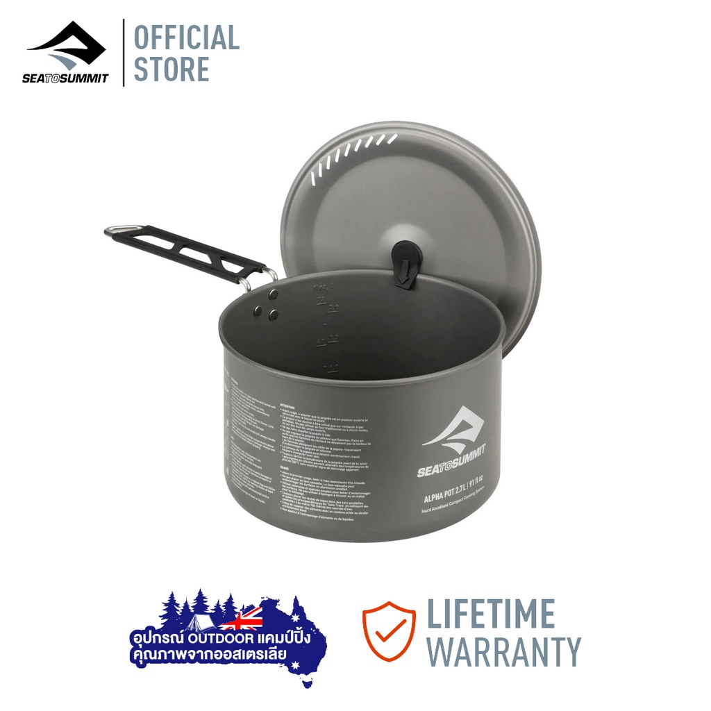 Sea to Summit Alpha Pot 3.7 L - Storage Sack Included หม้อพกพา ...