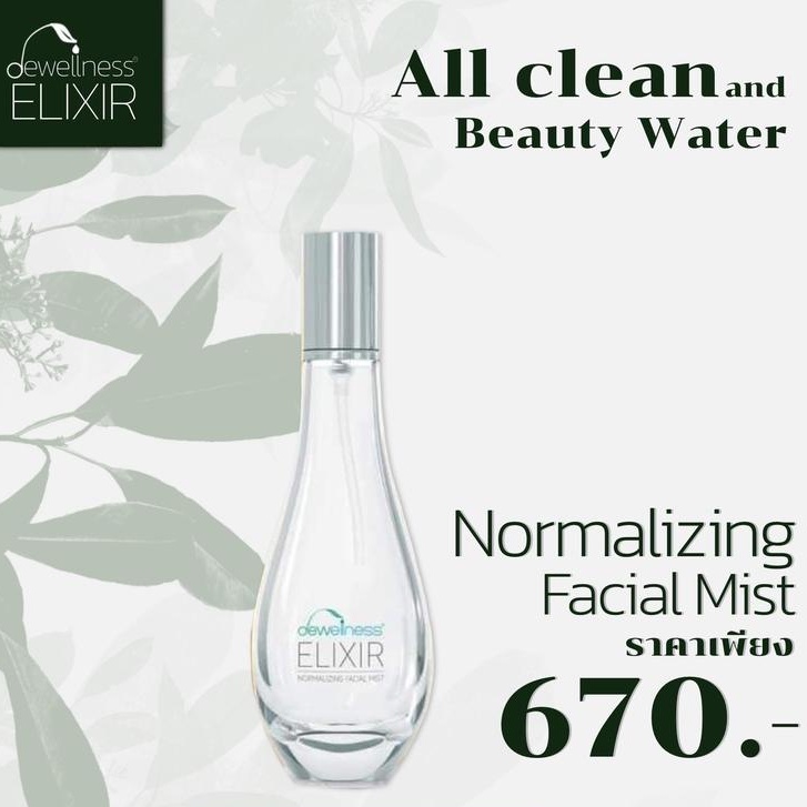 สเปรย์น้ำค้าง DEWellness Elixir Normalizing Facial สเปรย์ฆ่าเชื้อสิว ขนาด 55 ml. | Shopee Thailand