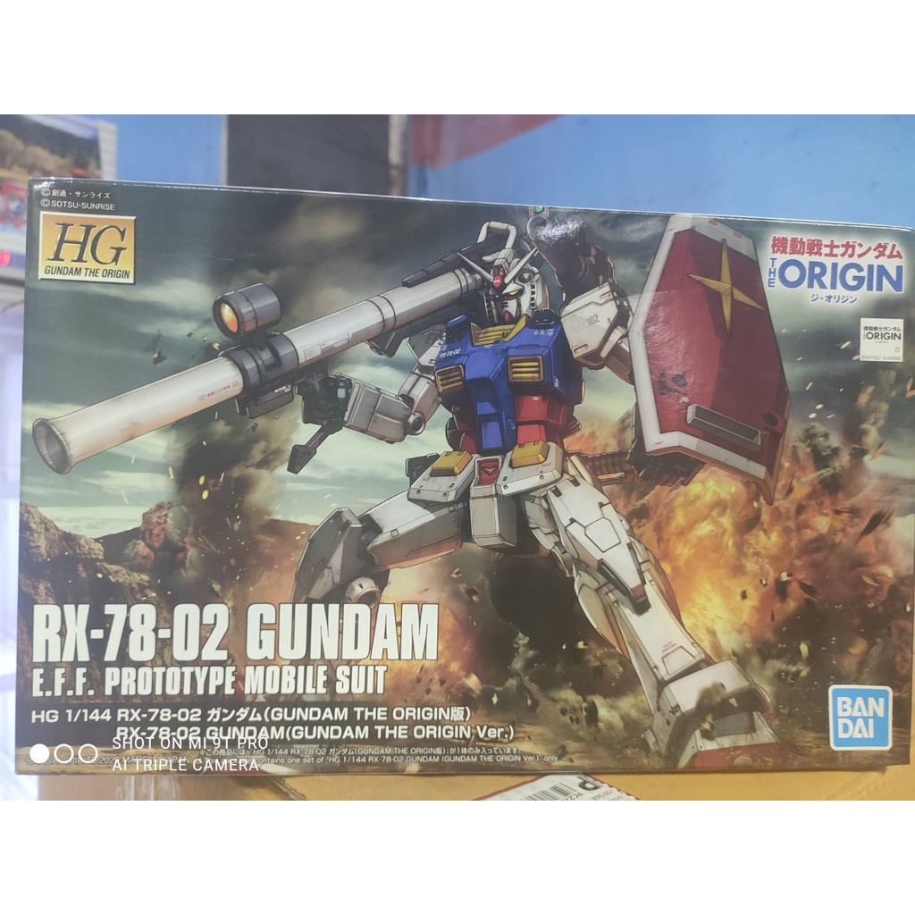 HG 1144 RX-78-02 Gundam (Gundam The Origin Ver.) - parkpoomsapa - ThaiPick