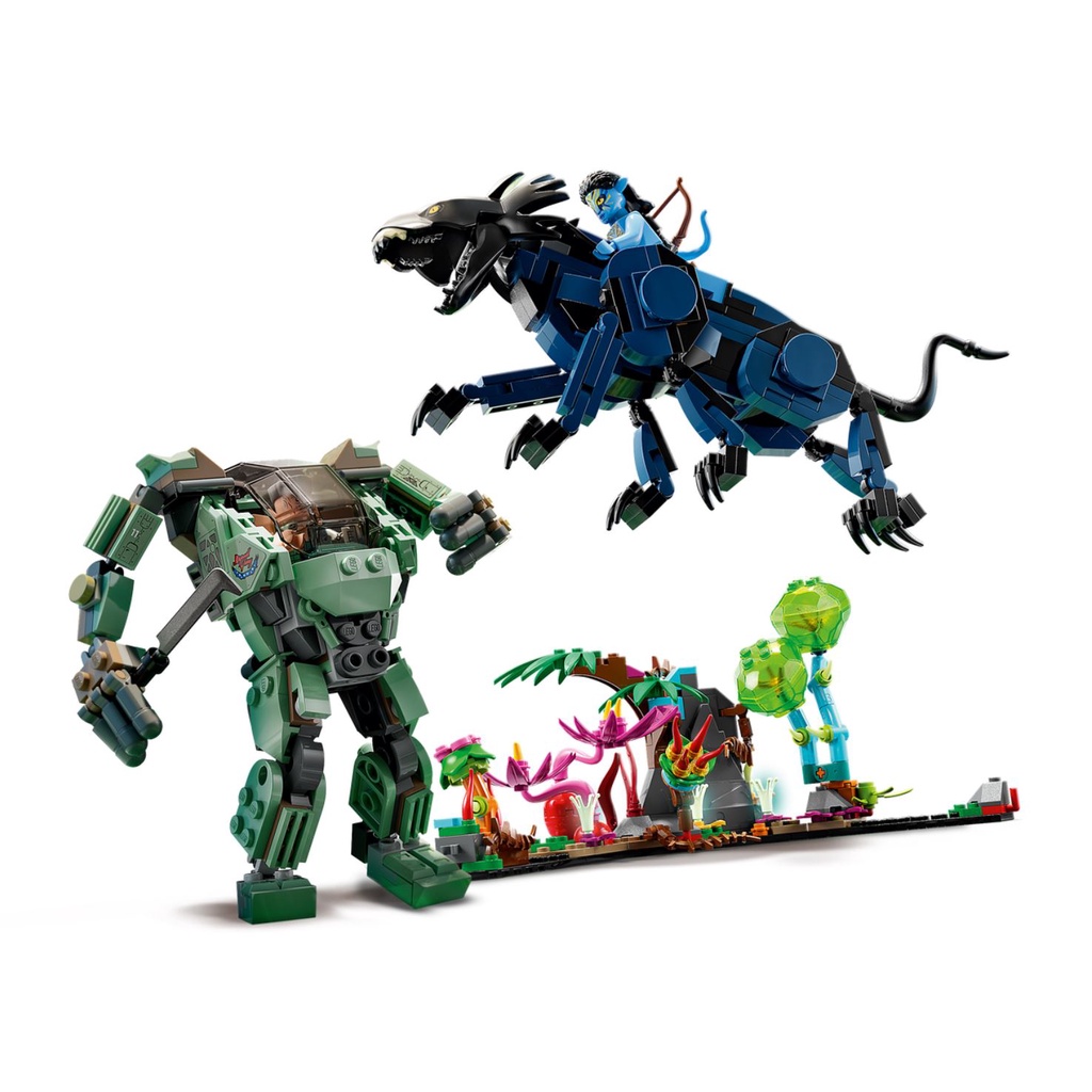 LEGO Avatar Neytiri Thanator vs. AMP Suit Quaritch 75571 - newbrickshop ...