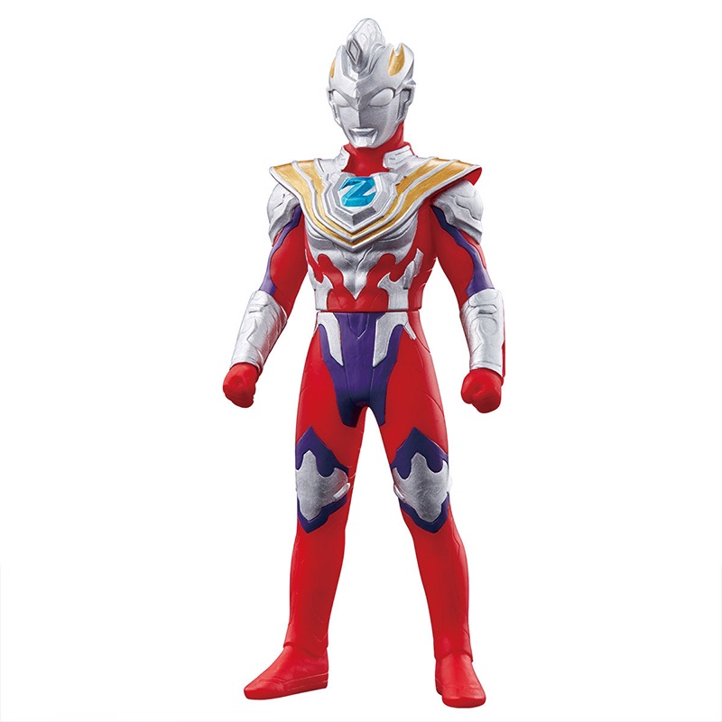 Bandai Genuine Z Ultraman Toy Hero Soft Rubber Doll 500 Series 78 Gamma ...
