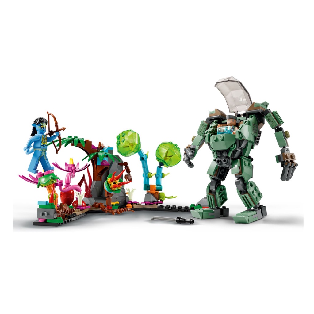 LEGO Avatar Neytiri Thanator vs. AMP Suit Quaritch 75571 - newbrickshop ...