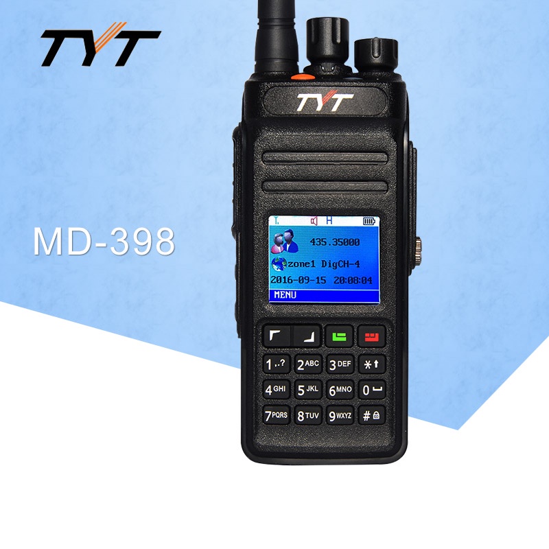 Applicable TYT MD398 Digital DMR Walkie Talkie Waterproof IP67 Two Way ...