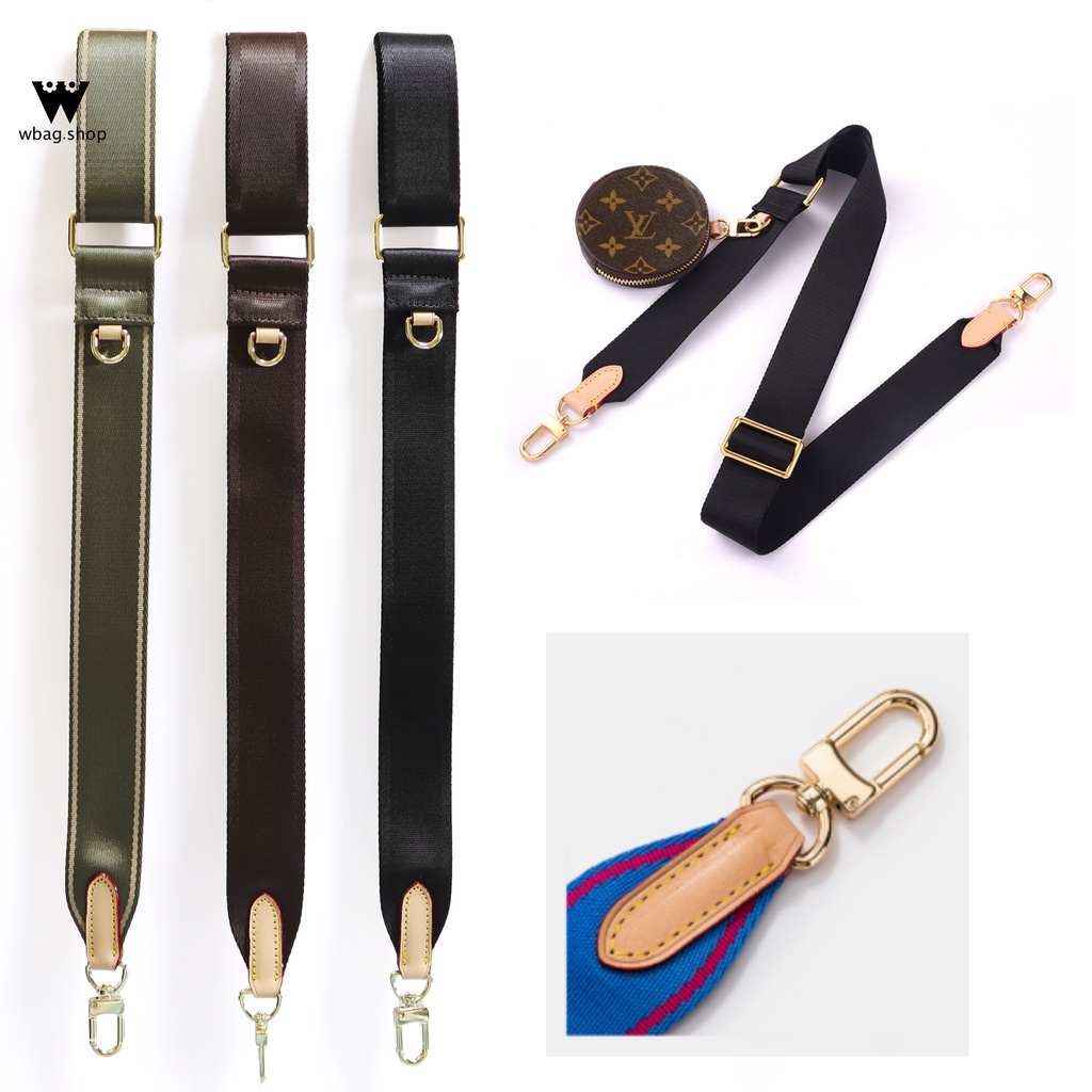 wbag สายกระเป๋า ผ้าไนล่อนหนังแท้ ปรับความยาวได้ อะไหล่ทอง - wbag.shop ...