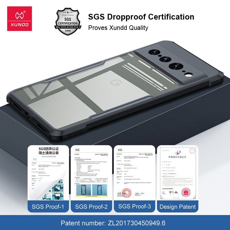 เคส Google Pixel 7 Xundd เคสโทรศัพท์มือถือ แบบใส กันกระแทก สําหรับ ...