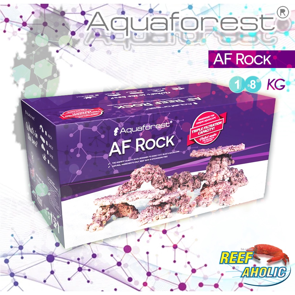 Aquaforest AF Rock Mix Shelf Arch 18 Kg หินสังเคราะห์จากธรรมชาติ ...