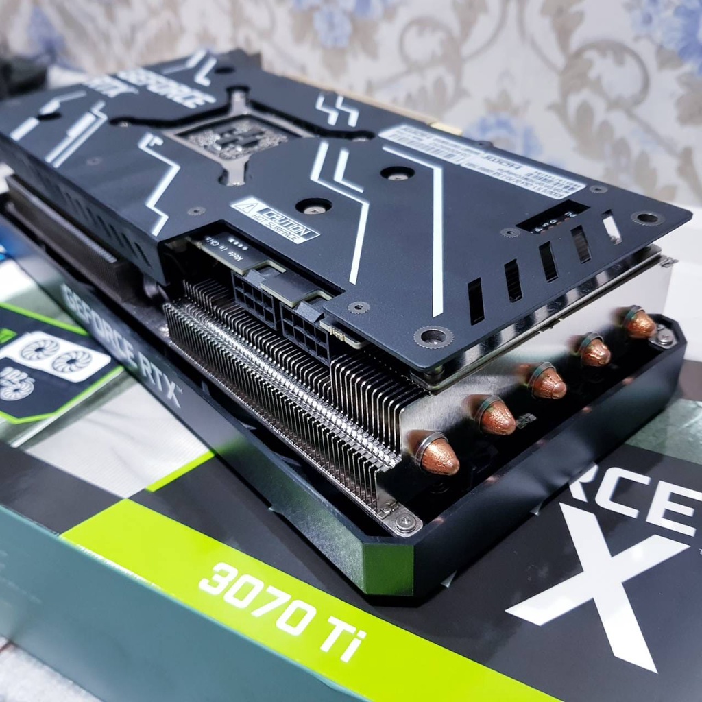 การ์ดจอ GALAX VGA RTX 3070 Ti (1-Click OC) 8GB GDDR6X 256-bit ประกัน 2 ...