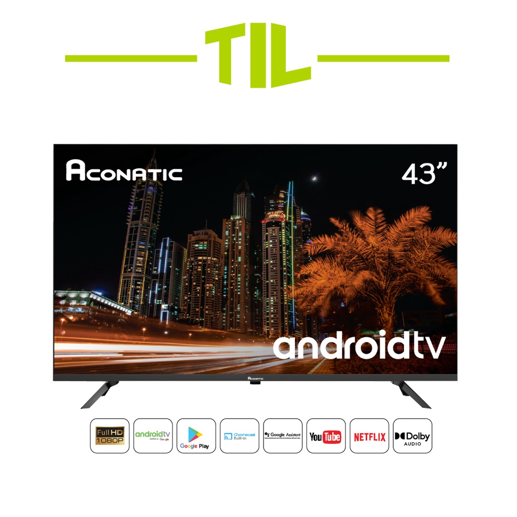 2022 New Android TV Aconatic LED Android TV FHD แอลอีดี แอนดรอย ทีวี ...
